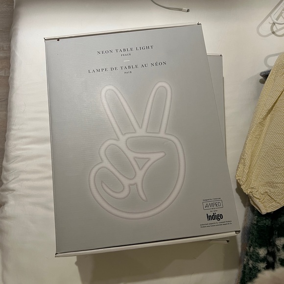 Indigo | Accents | Peace Sign Neon Light | Poshmark